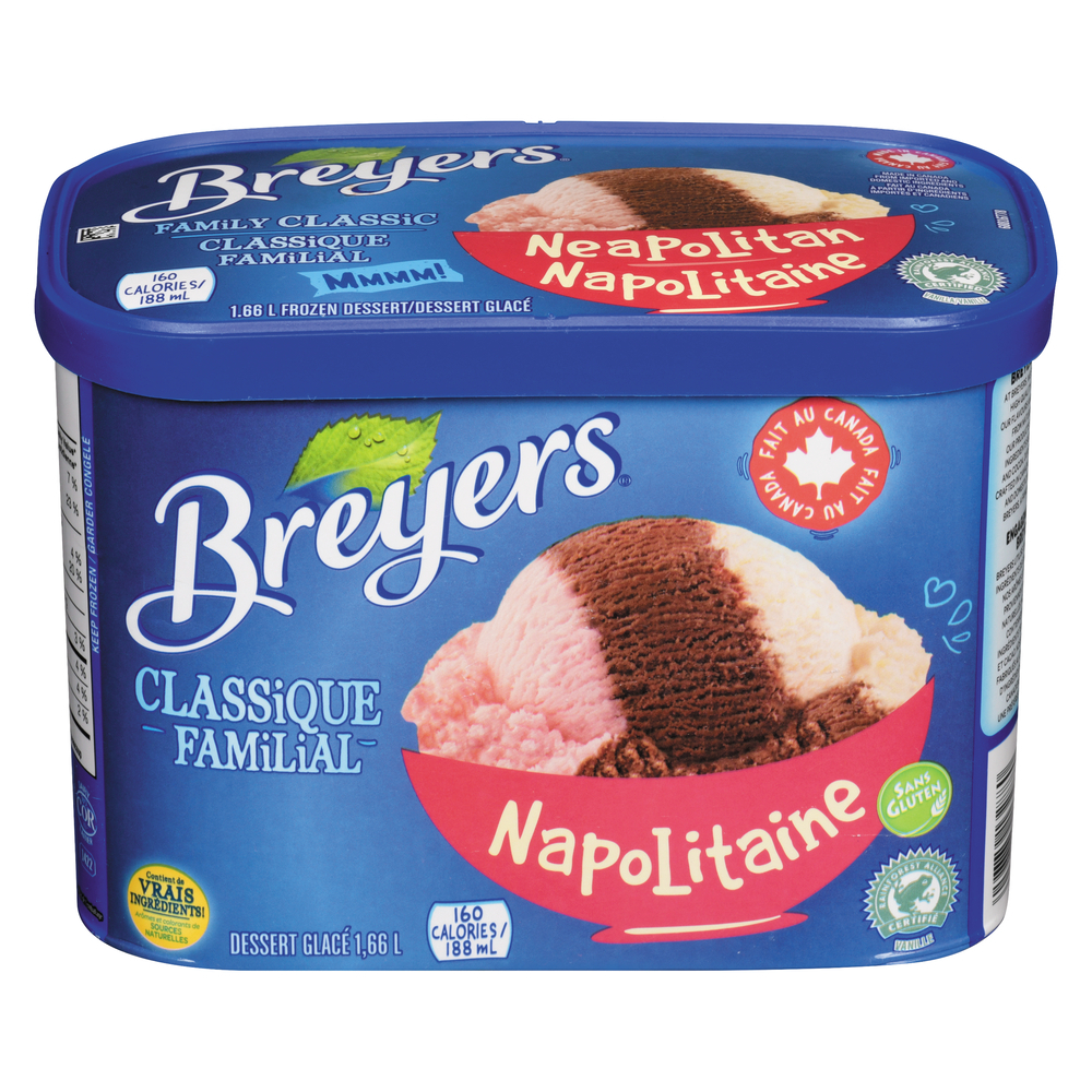 Crème glacée napolitaine