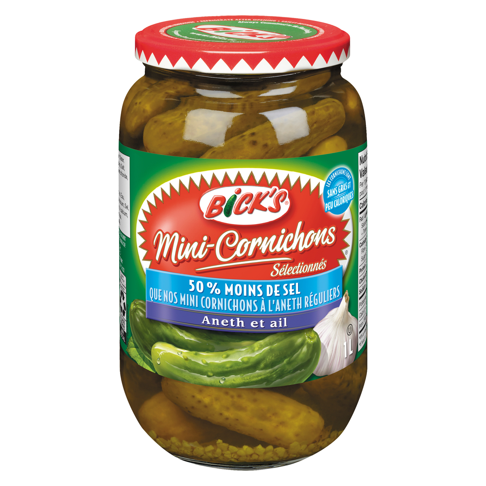 Cornichons mini à l'aneth