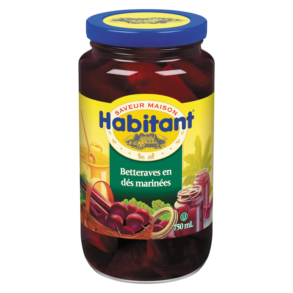 Betteraves marinées dans le vinaigre