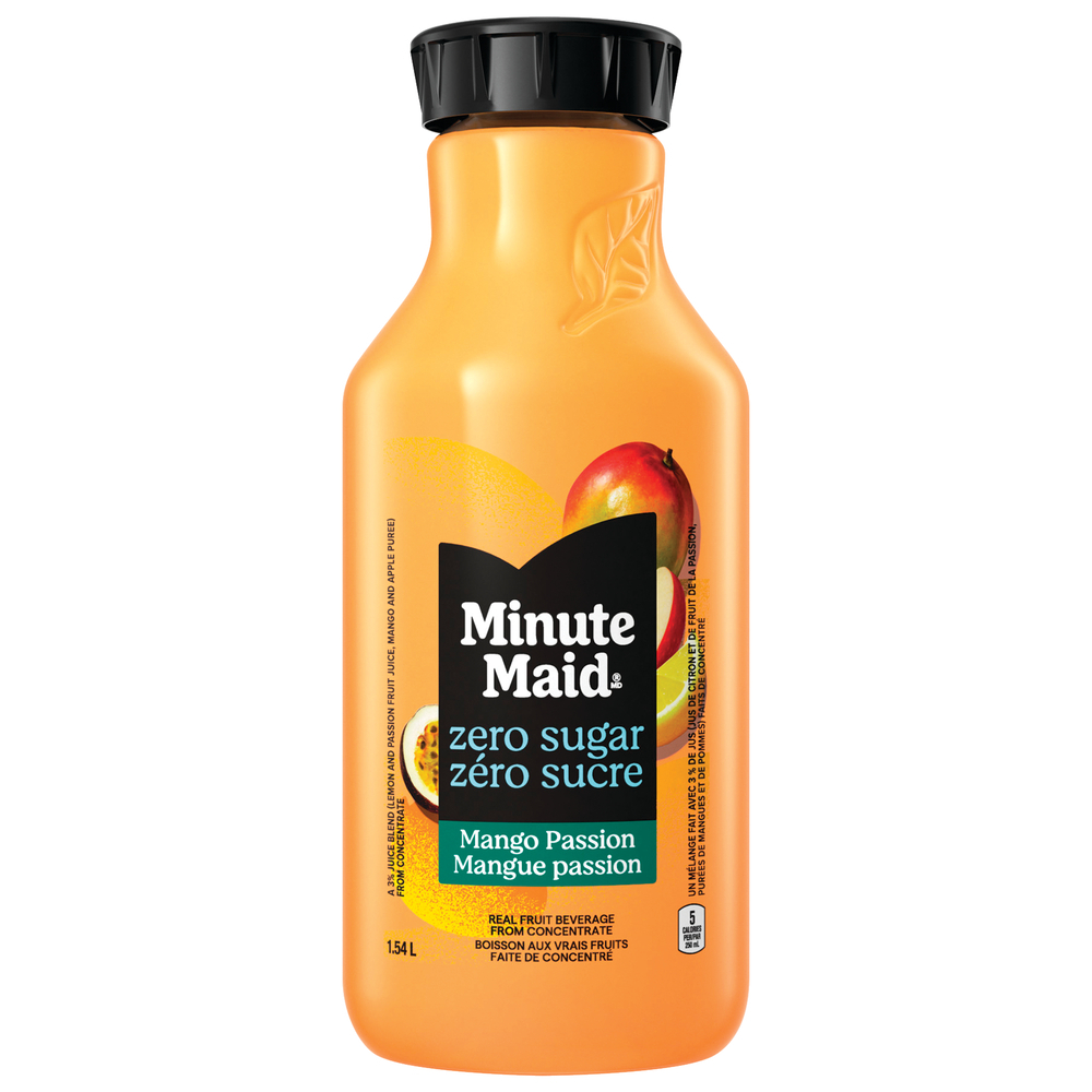 Jus mangue passion sans sucre ajouté