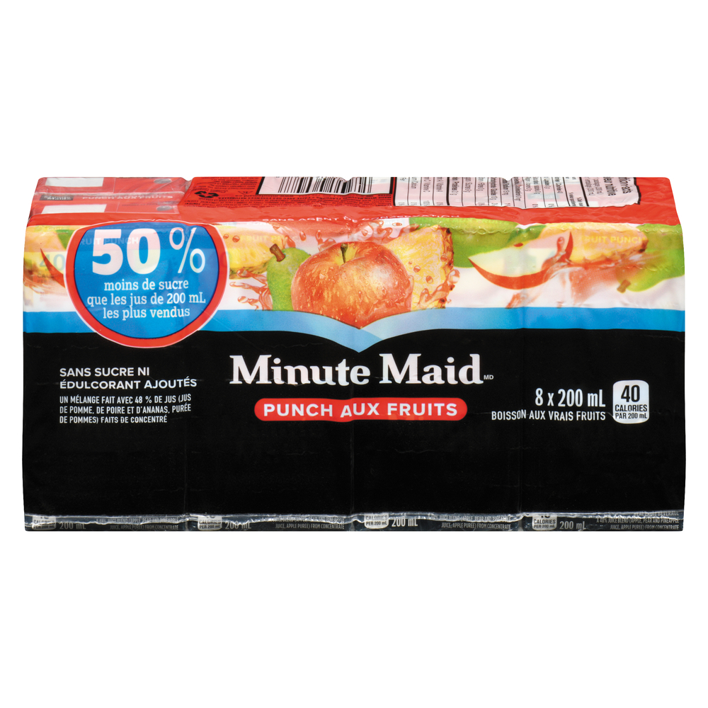 Punch aux fruits sans sucre