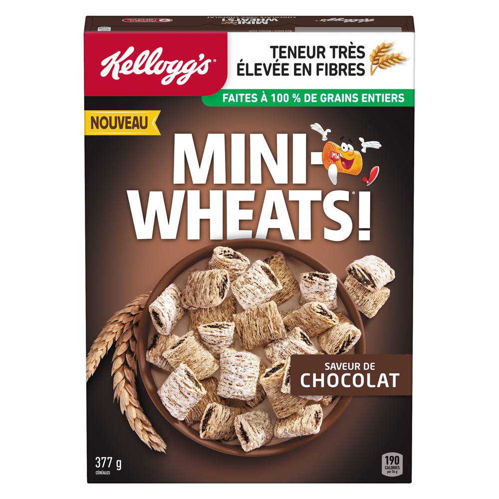 Céréales Mini Wheats chocolat