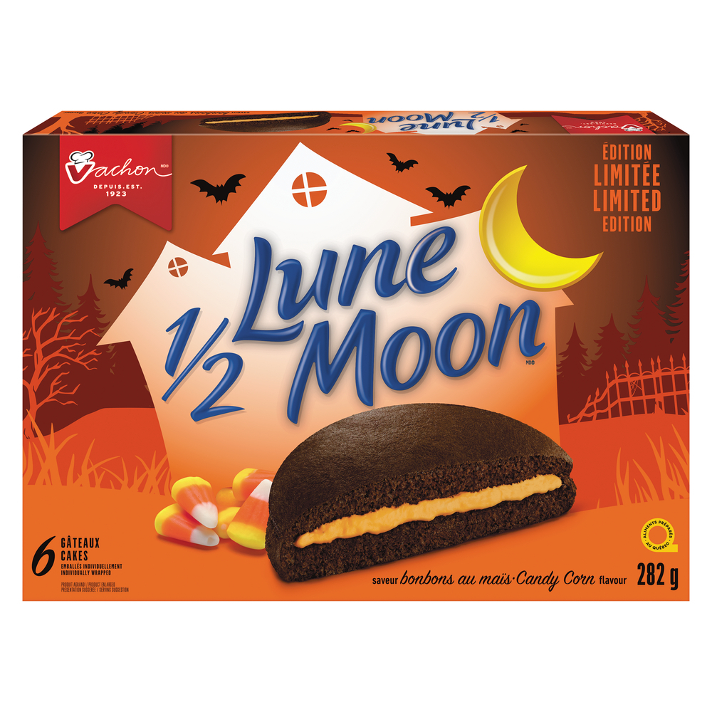 Gâteau demi lune chocolat maïs 6un