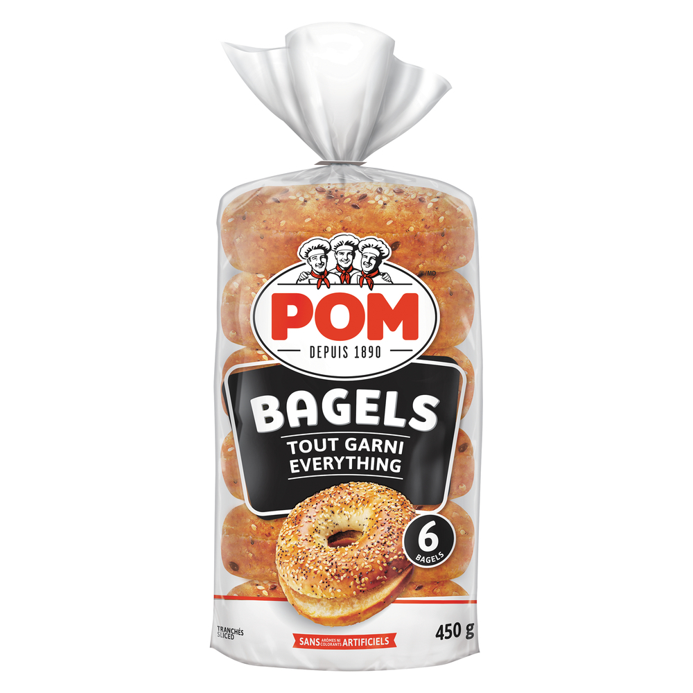 Bagels tout garnis
