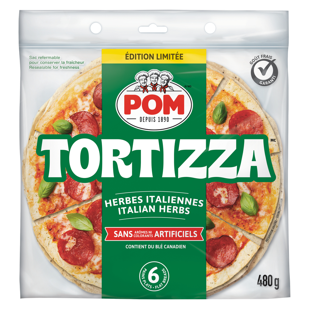 Pain plat tortizza 6 un