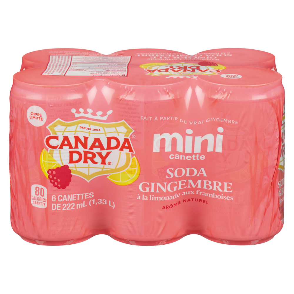 boisson gazeuse gingembre framboise limonade