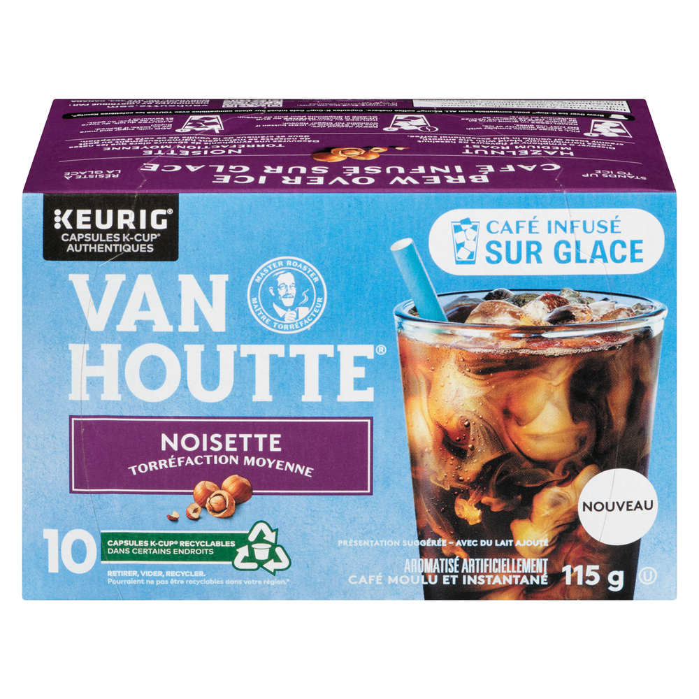 Café infusé à froid noisette 10kcup