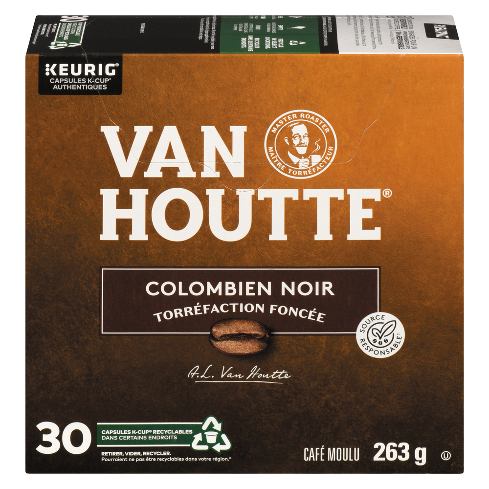 Café colombien noir kcup