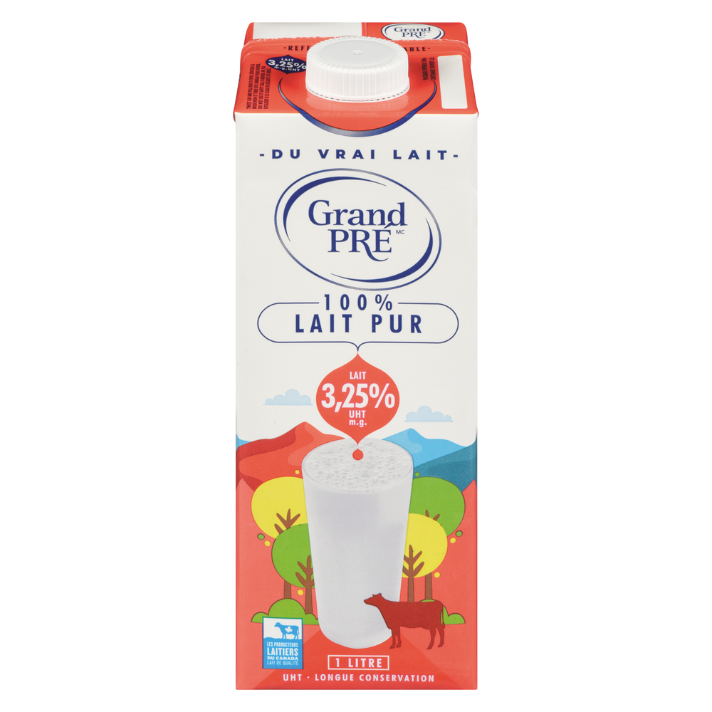 Lait UHT 3.25% m.g.