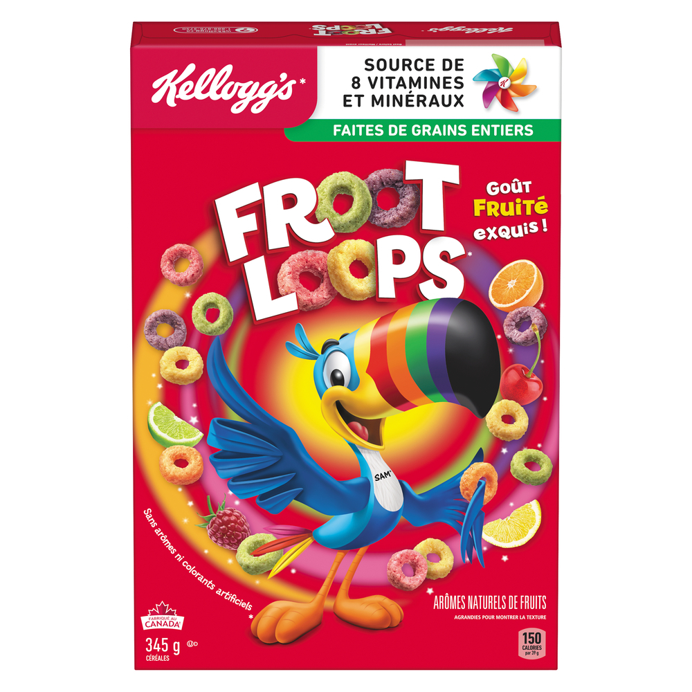 Céréales froot loops