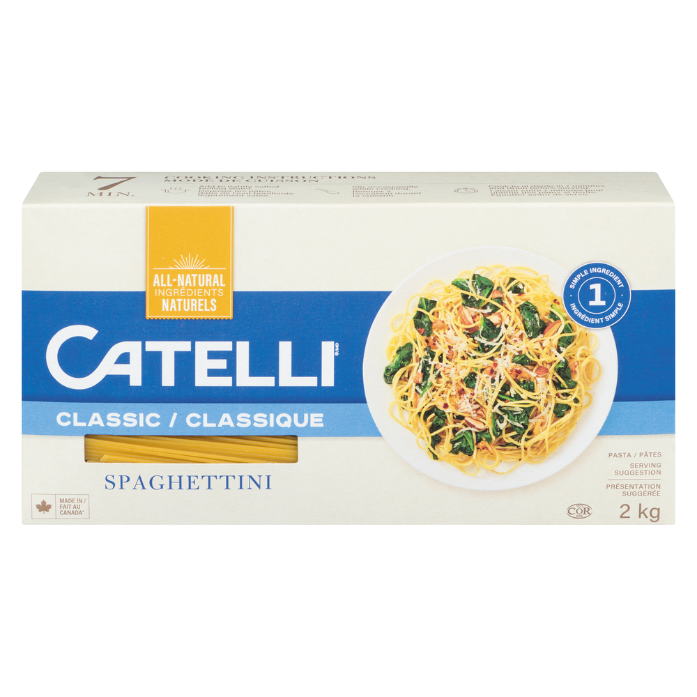 Pâtes alimentaires spaghettini