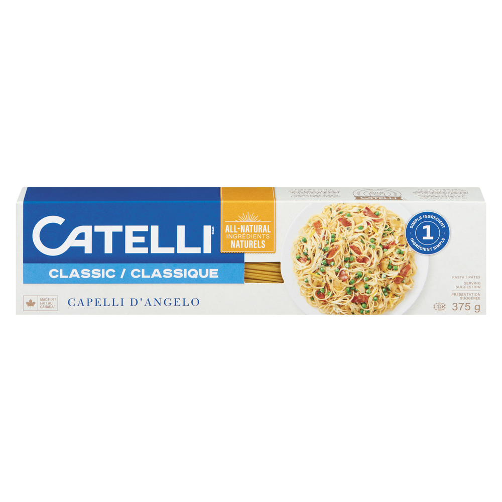 Pâtes alimentaires capelli d'angelo