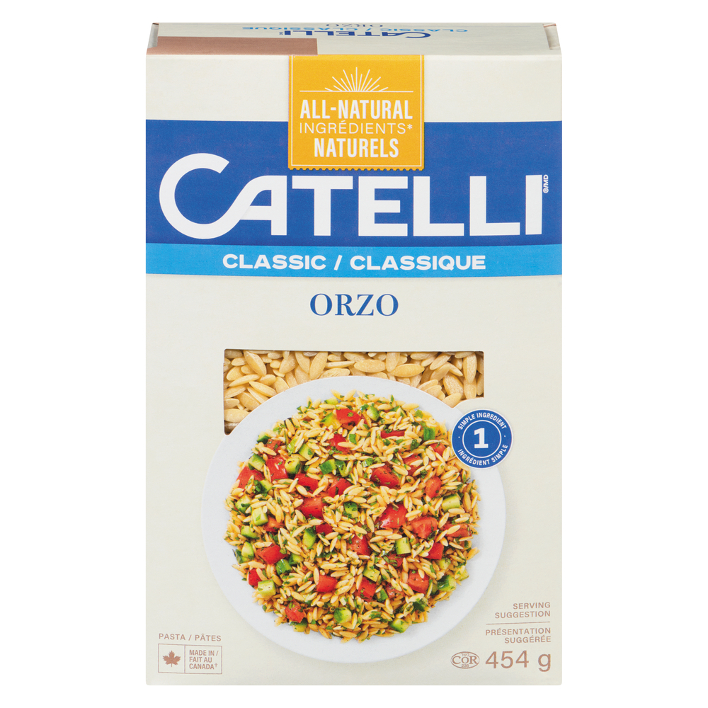 Pâtes alimentaires Orzo