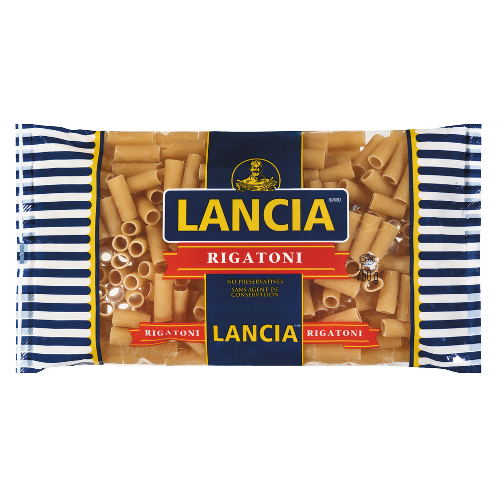 Pâtes alimentaires rigatoni
