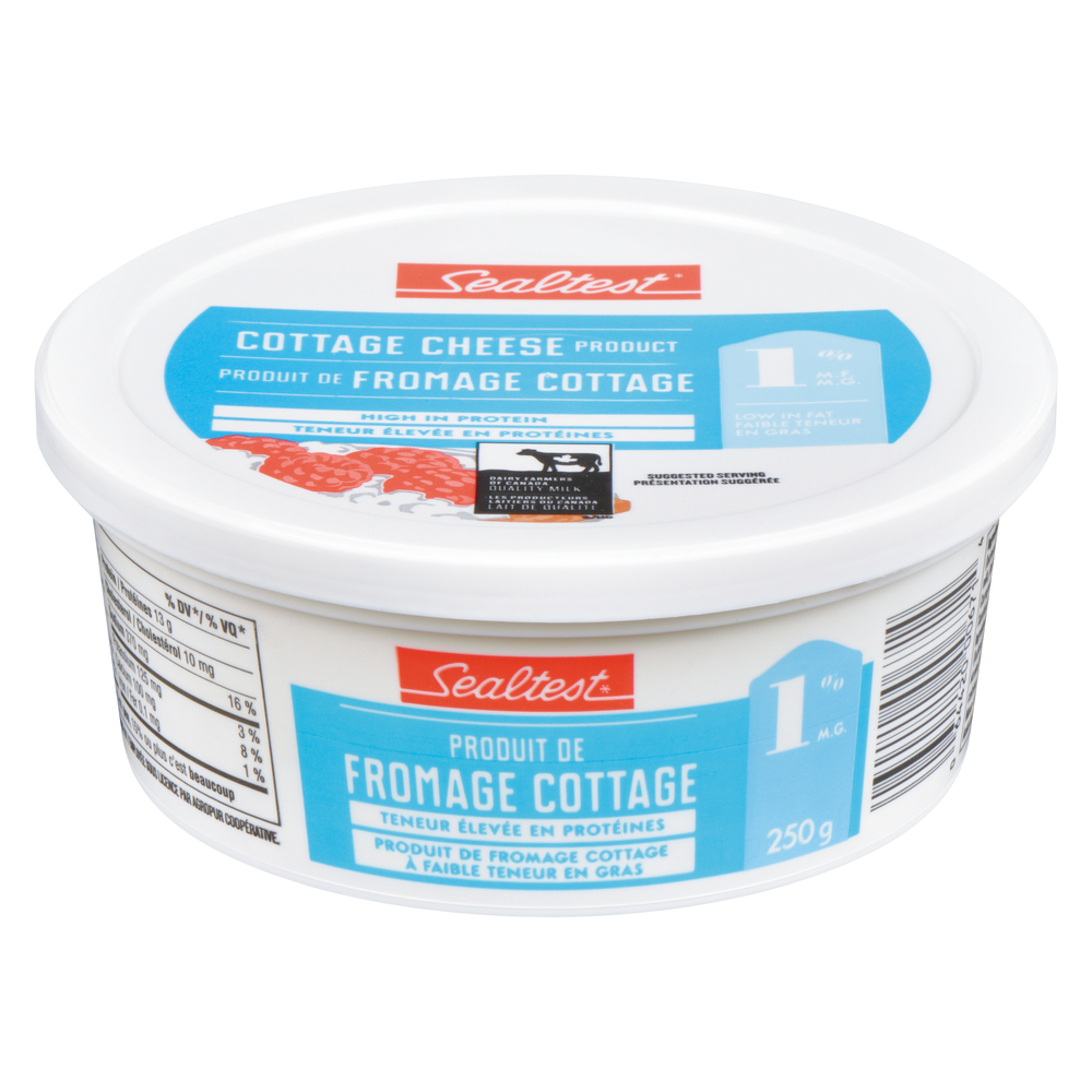 Fromage cottage 1% de matières grasses