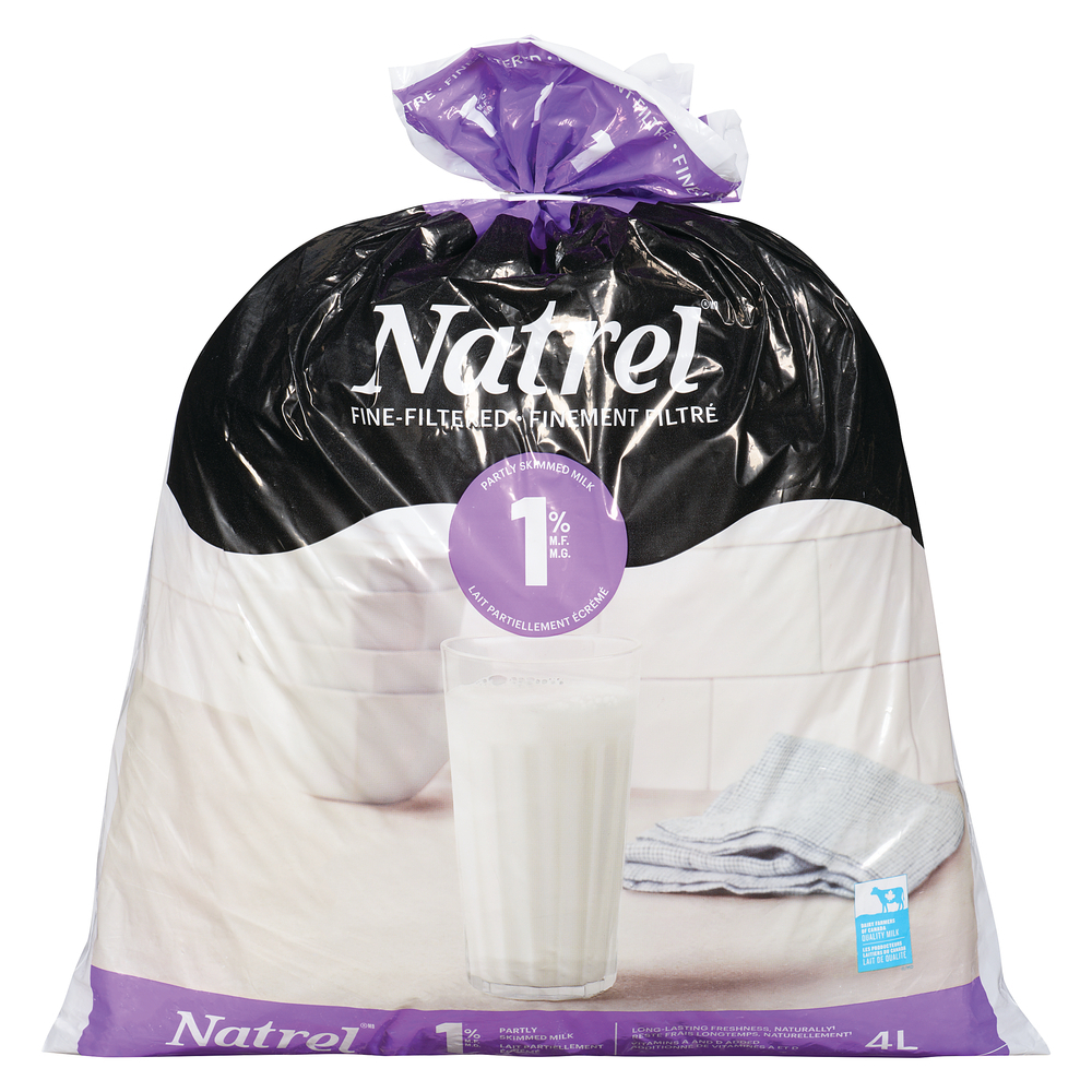 Lait finement filtré 1% m.g.