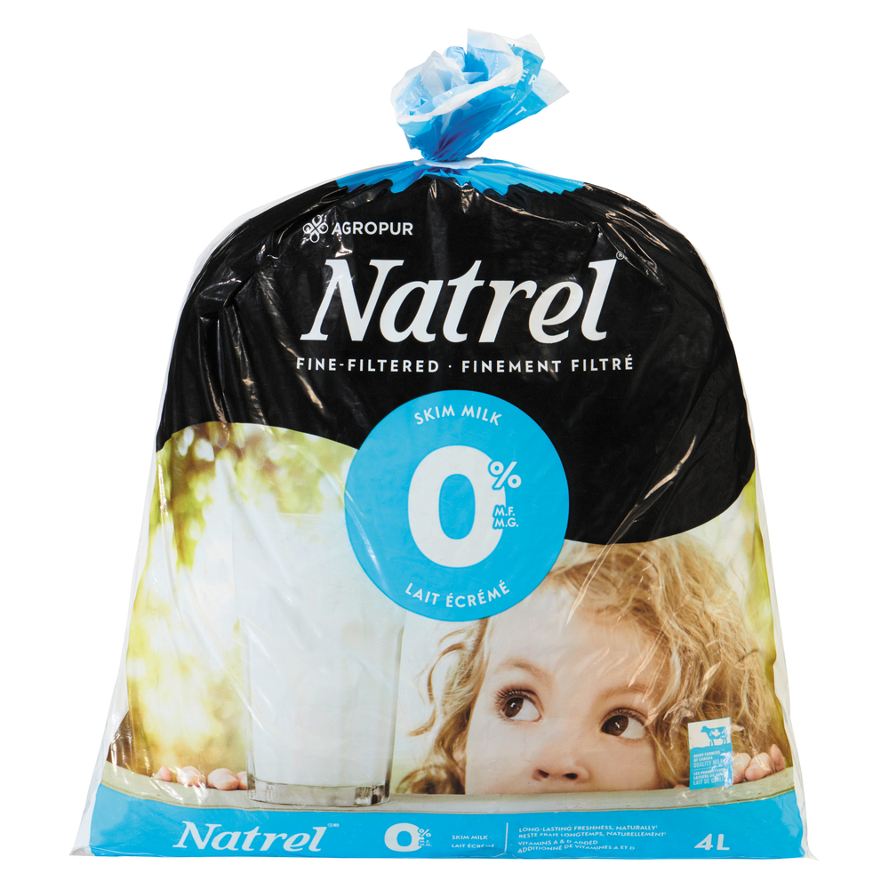 Lait finement filtré écrémé