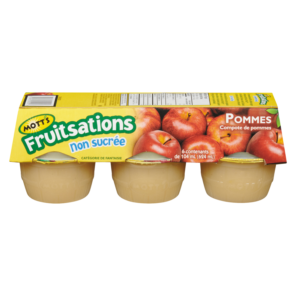 Compote aux pommes non sucrée