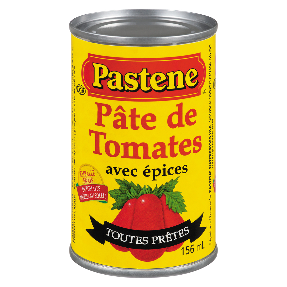Pâte de tomates avec épices