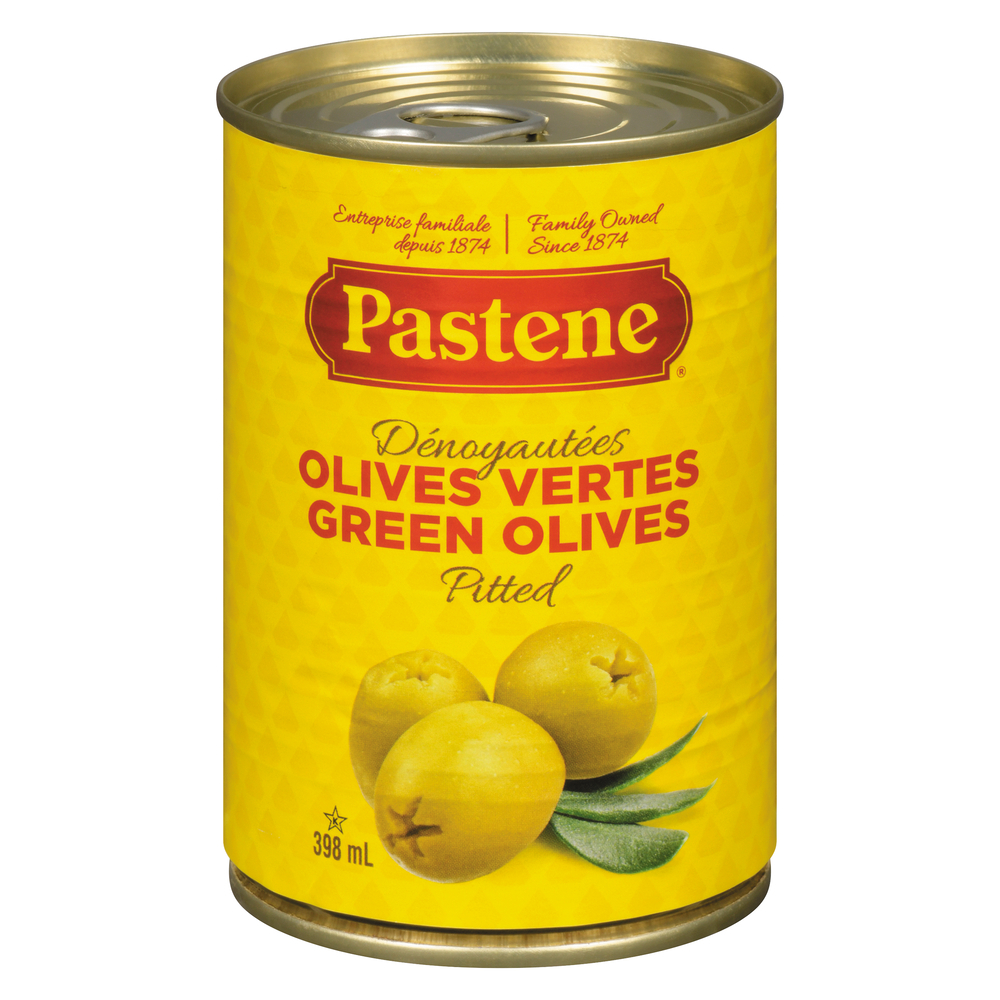 Olives vertes dénoyautées
