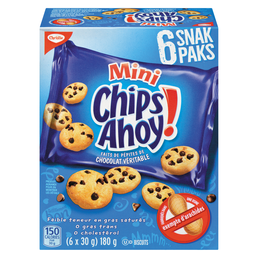 Biscuits aux mini pépites de chocolat