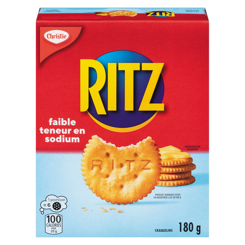 Craquelins faible teneur sodium
