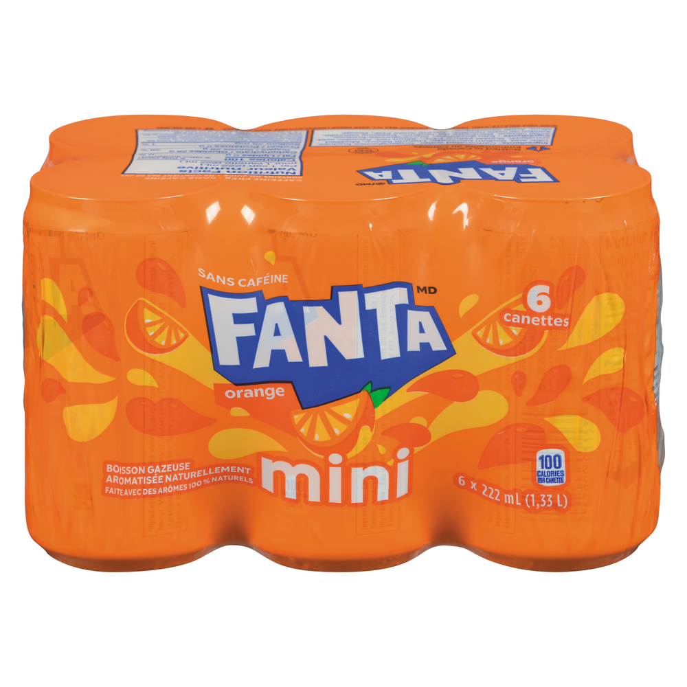 Boisson gazeuse à l'orange