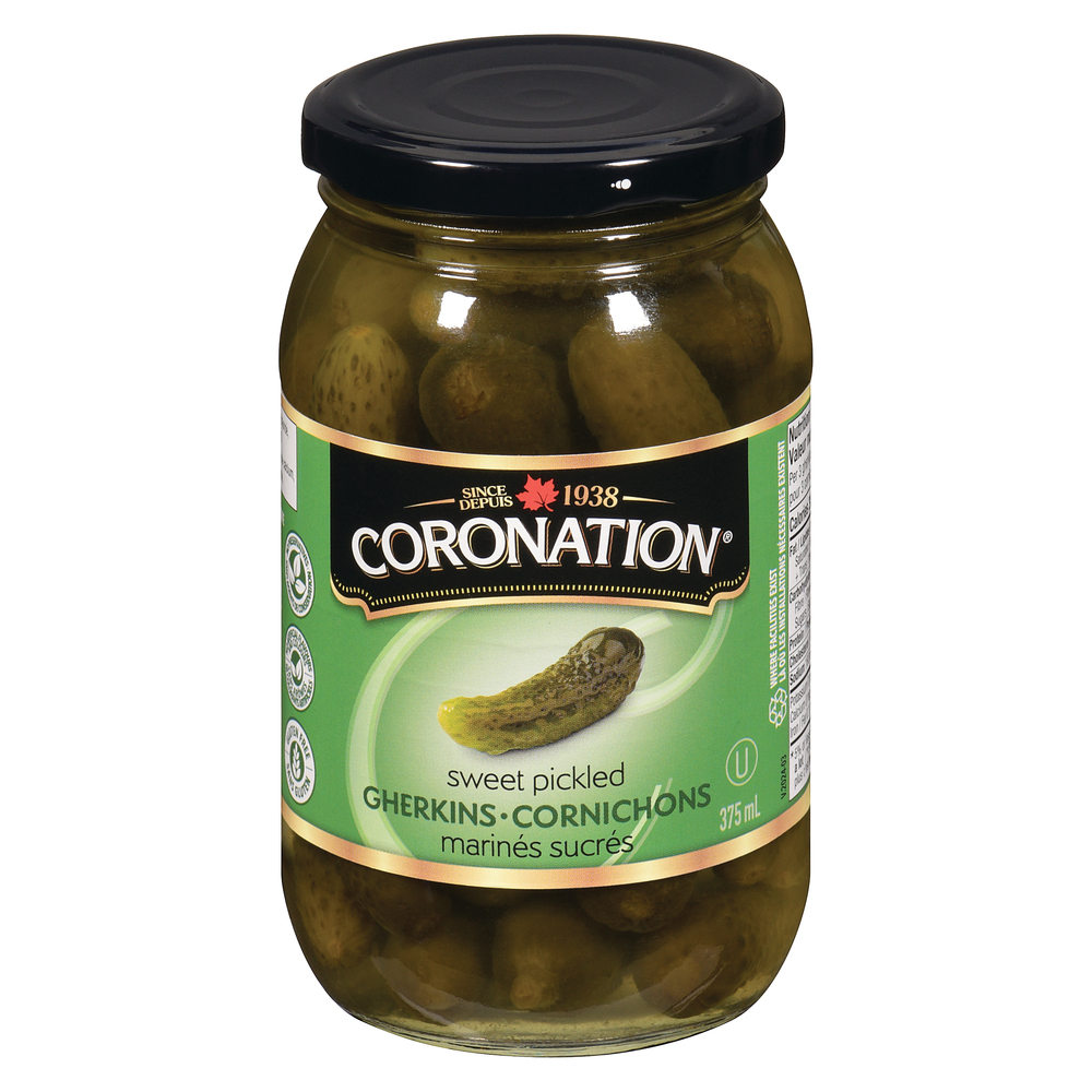 Cornichons marinés sucrés