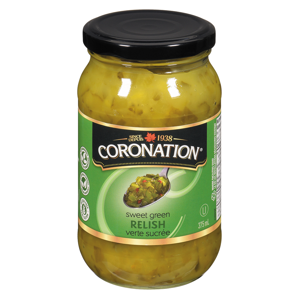 Relish verte sucrée