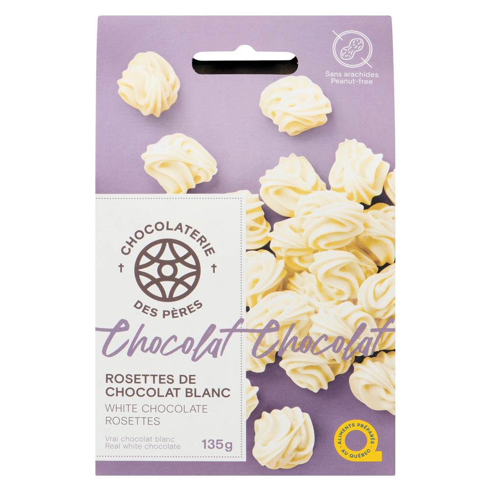 Chocolate Rosettes Chocolat Blanc