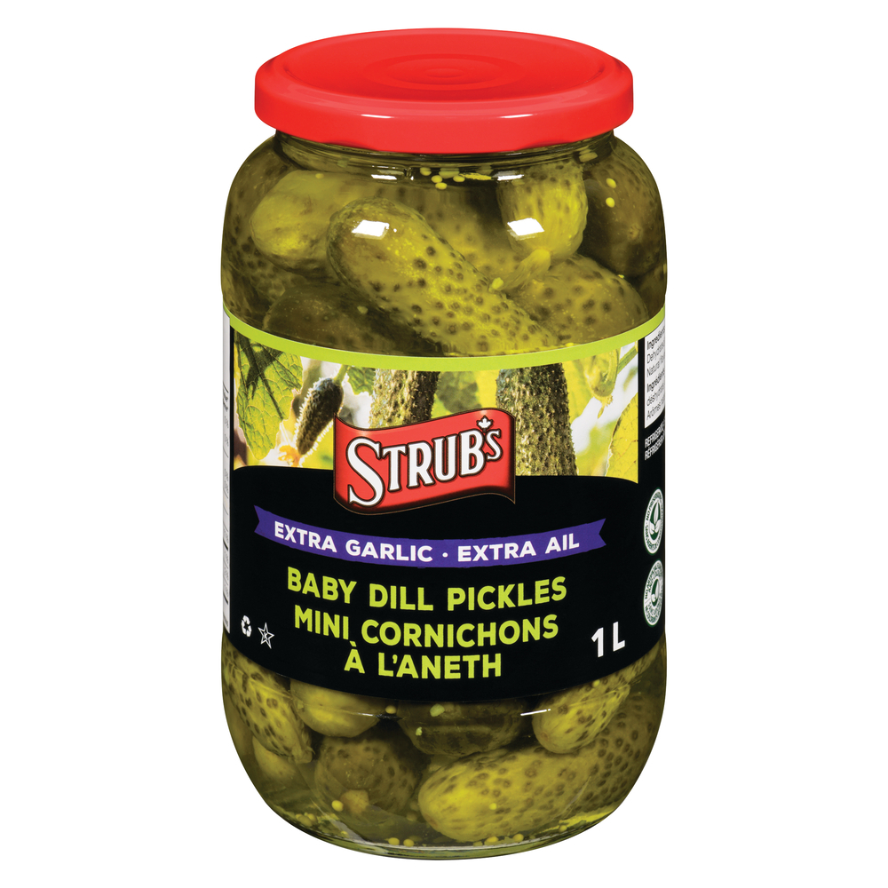 Cornichons à l'aneth bébé extra ail