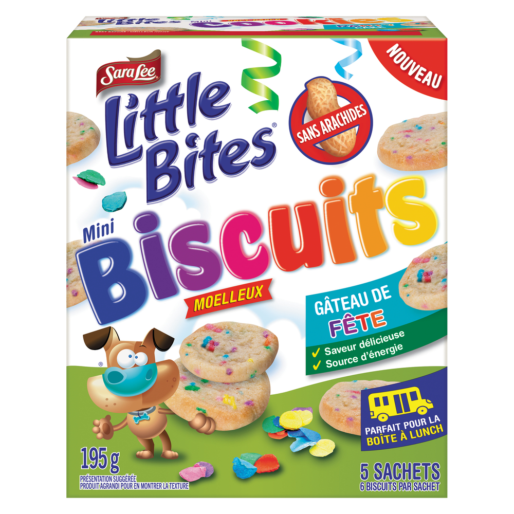 Biscuits Little Bites mini gâteau de fête