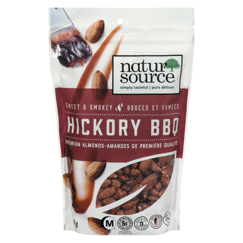Amandes hickory barbecue