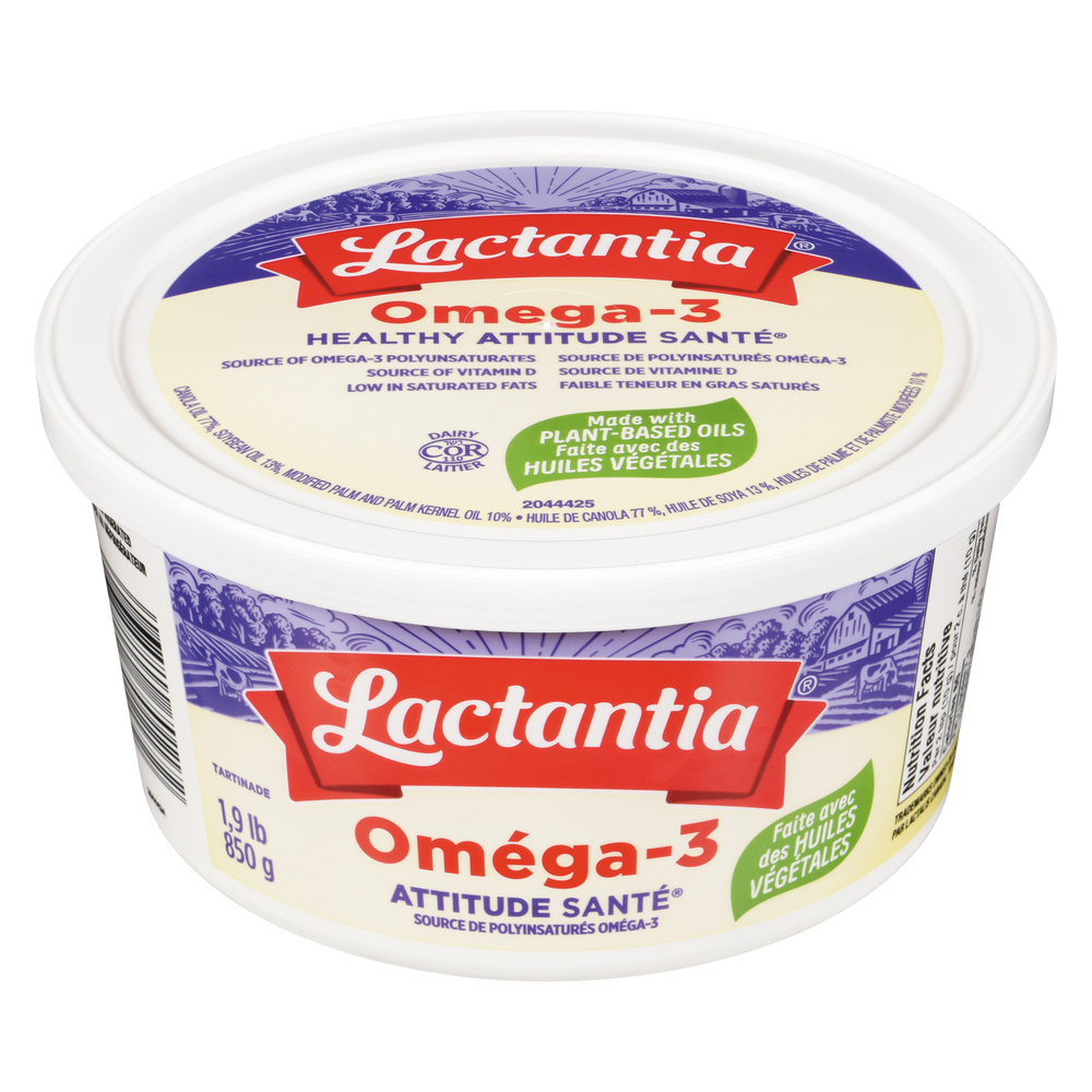 Margarine avec oméga 3