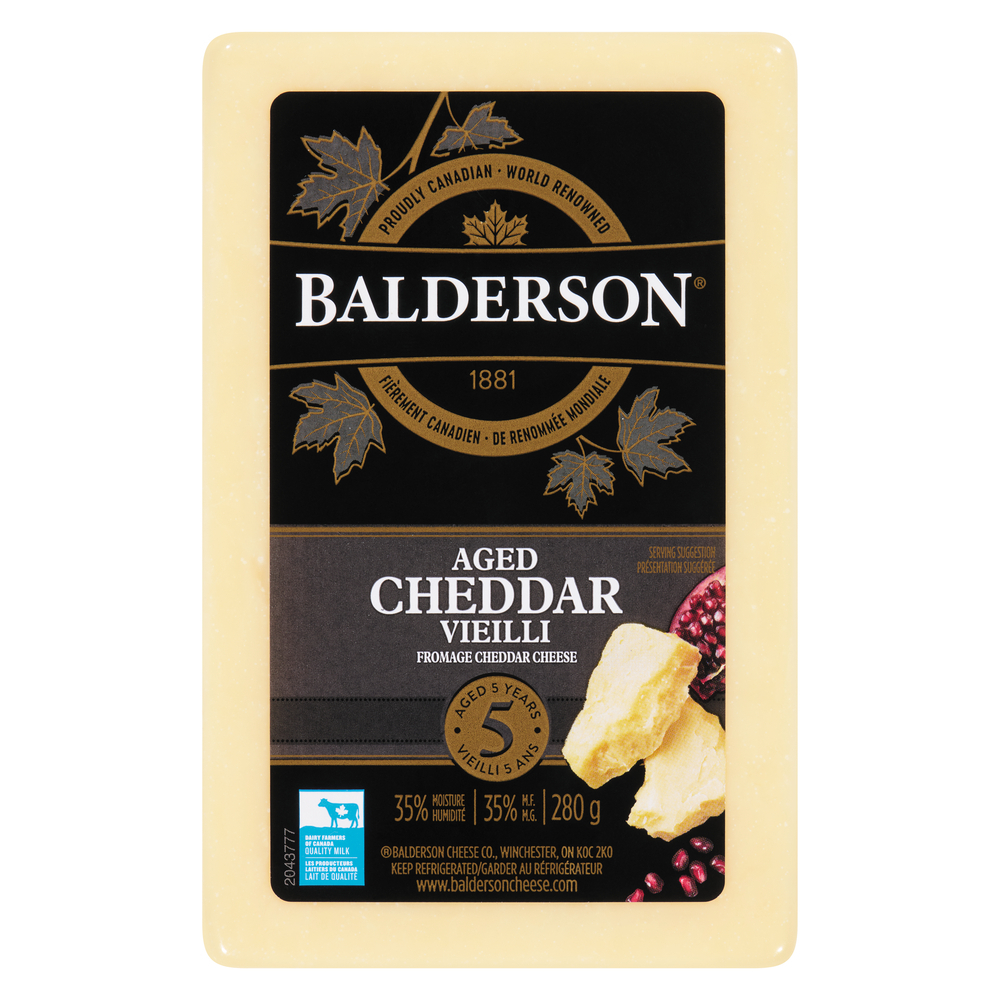 Fromage cheddar vieilli 5 ans