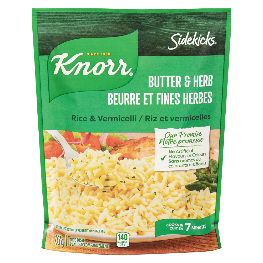 Riz et vermicelli au beurre et fines herbes