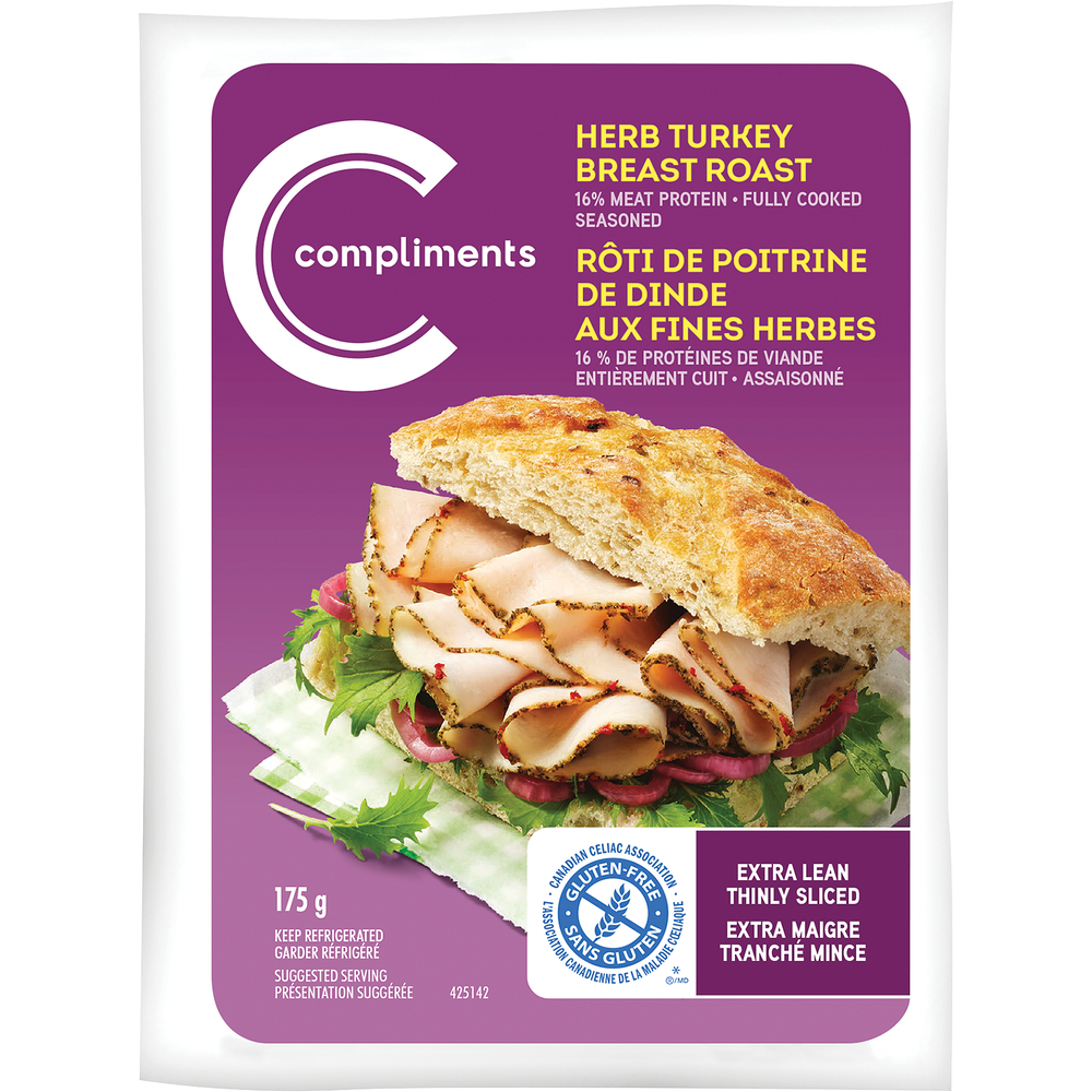 Pointrine de dinde aux fines herbes