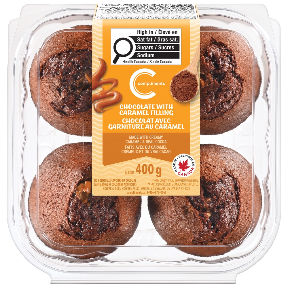 Muffins Chocolat Caramel