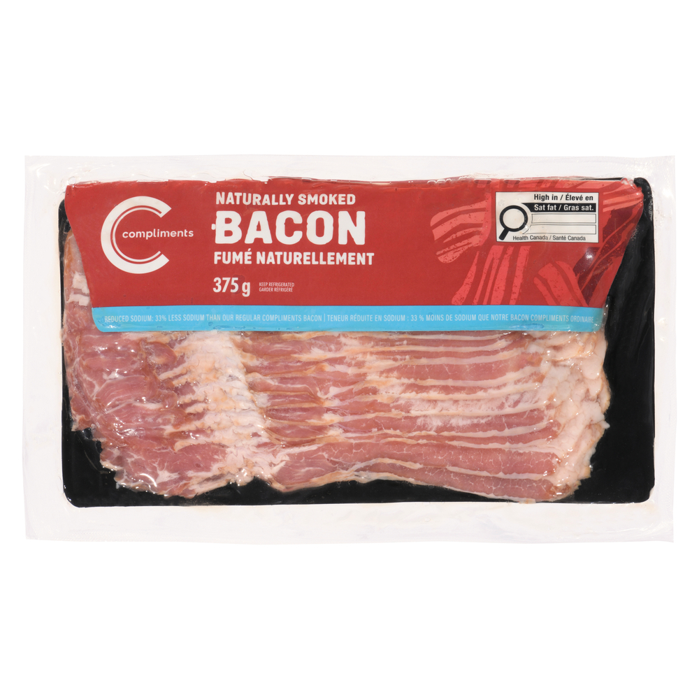 Bacon moins de sel