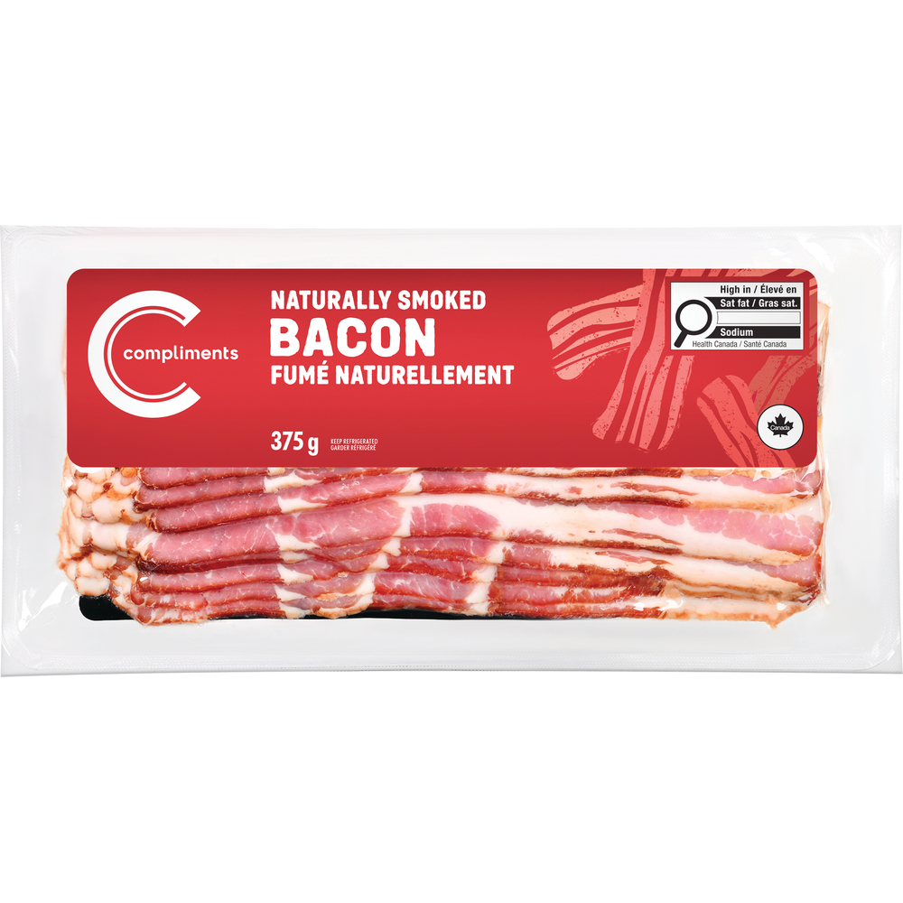 Bacon fumé naturellement