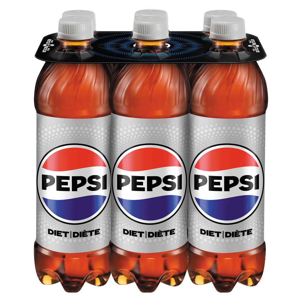 Boisson gazeuse diète en emballage multiple