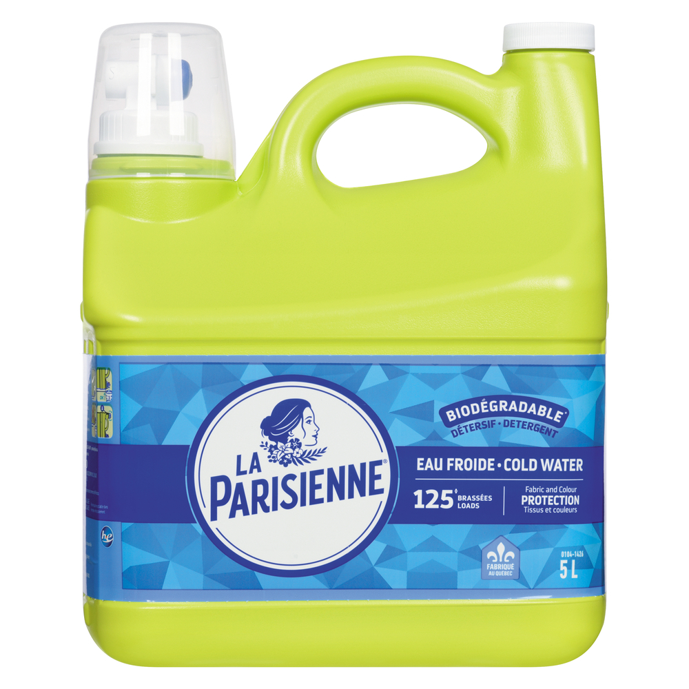 Détergent à lessive liquide eau froide 125 brassées