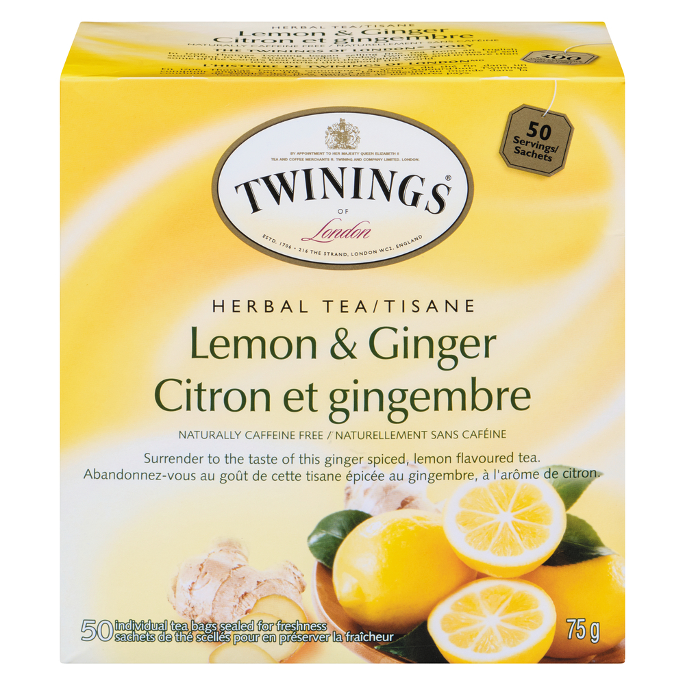 Thé citron et gingembre