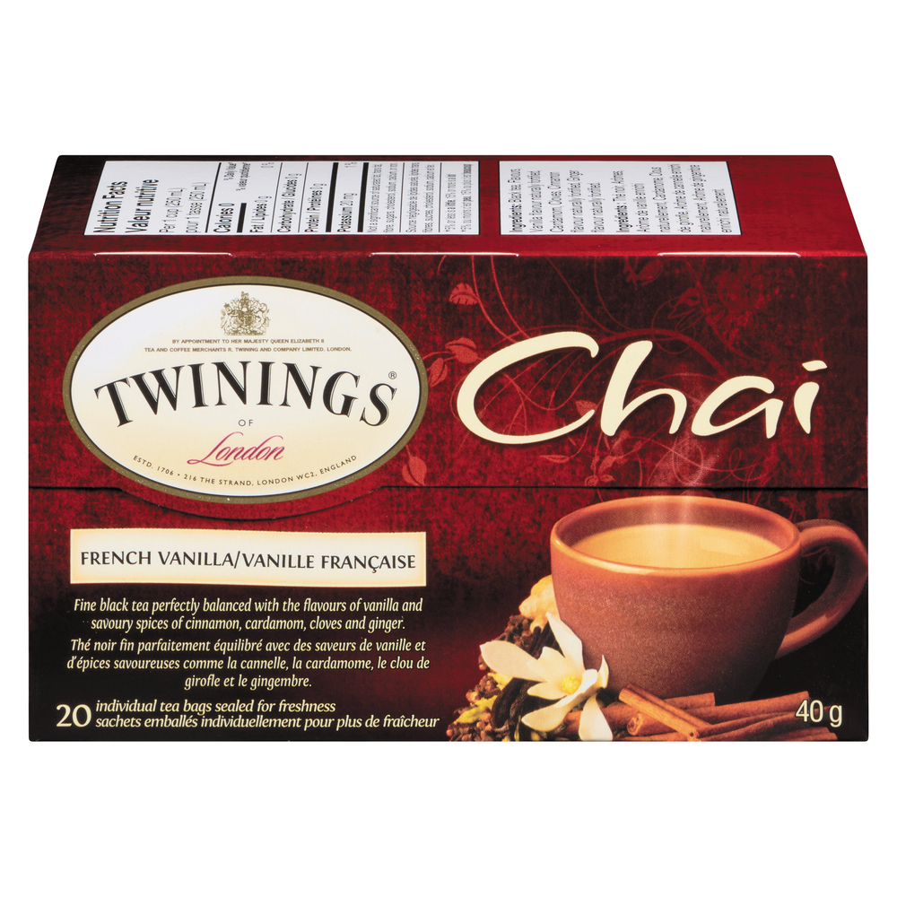 Thé chaï à la vanille française