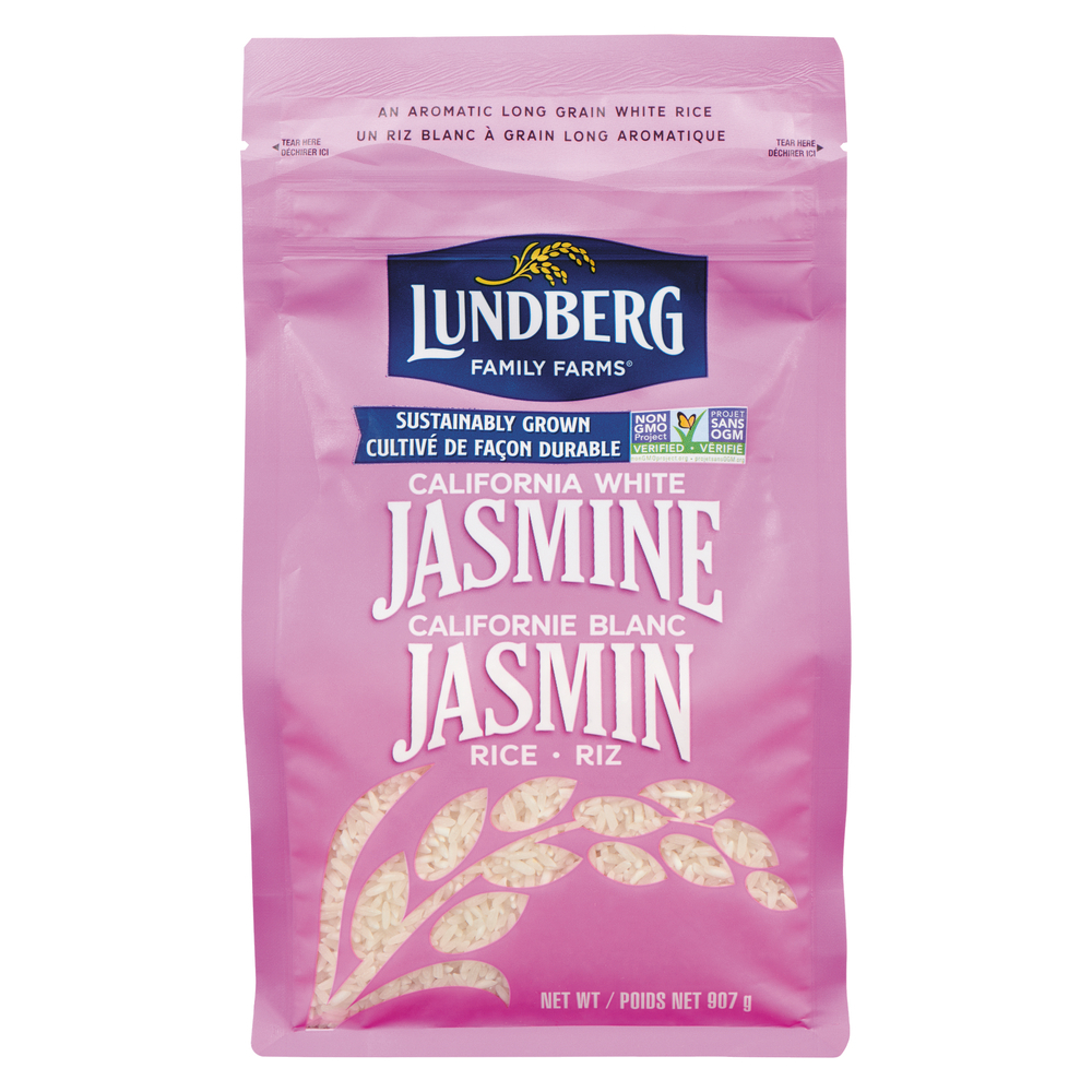 Riz au jasmin en grains longs sans gluten