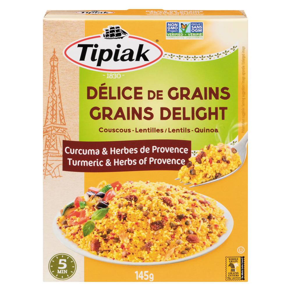Délice de grains curcum et herbes de Provence