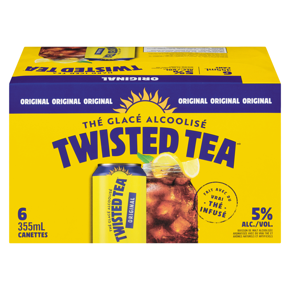 Boisson de malt alcoolisée original en canette - 5% alcool