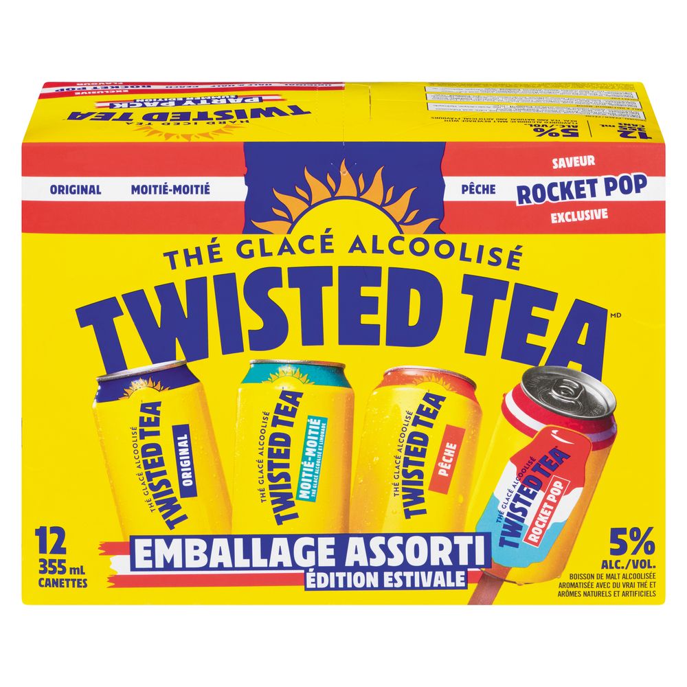 Hard Ice Tea mixte rocket pop canettes 5% alc./vol