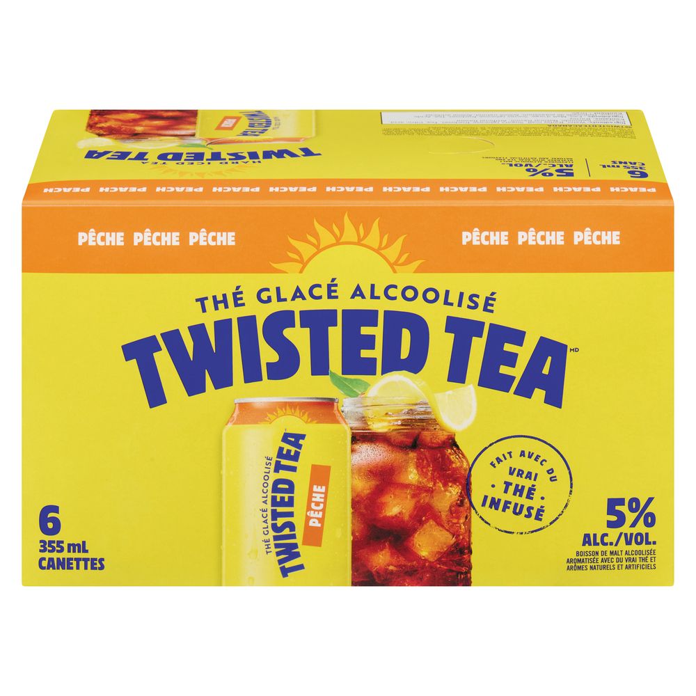 Boisson Hard Iced Tea pêche