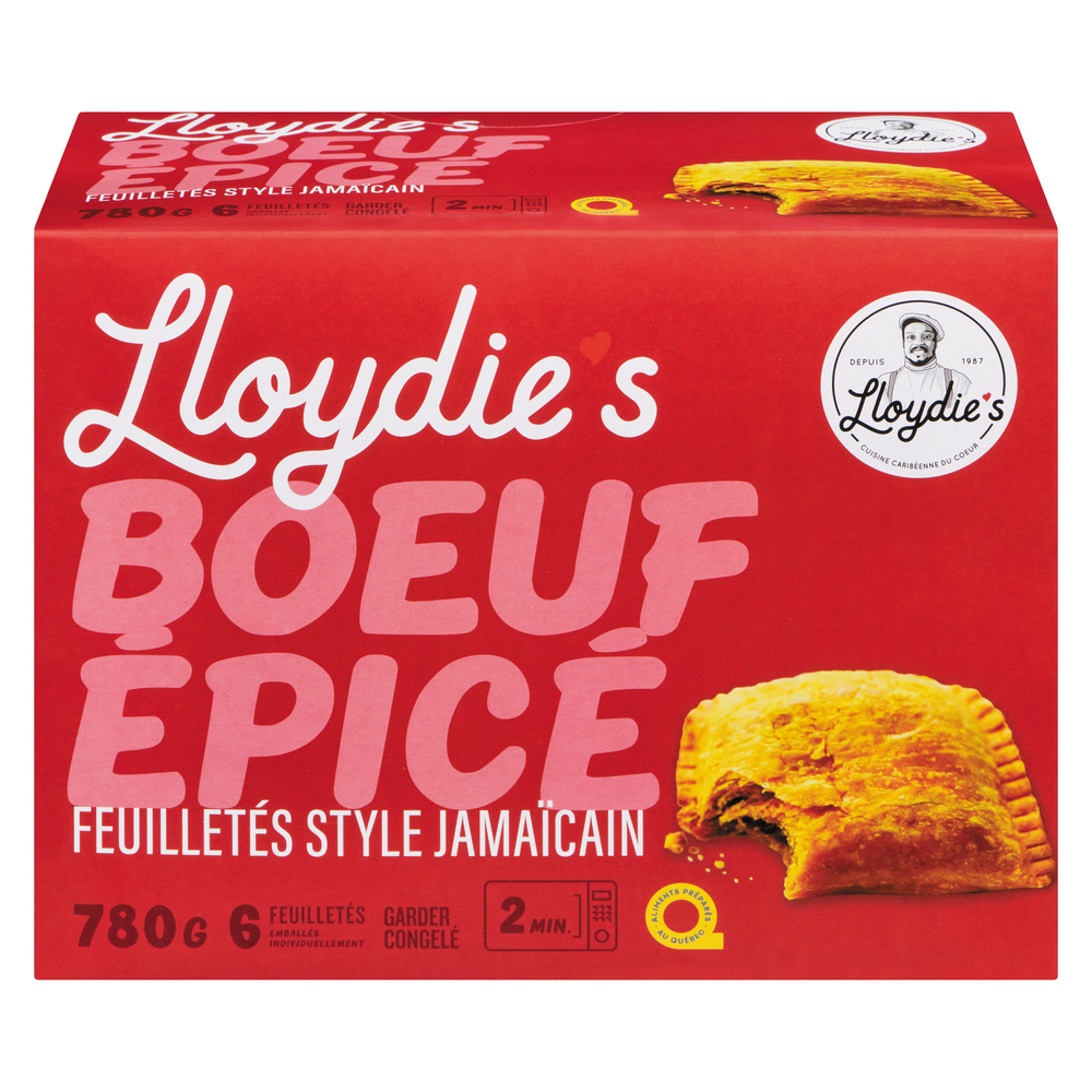 Feuilleté jamaican au boeuf surgelé